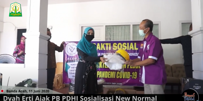 [Video] Dyah Erti Ajak PB PDHI Sosialisasi New Normal - BIRO ...